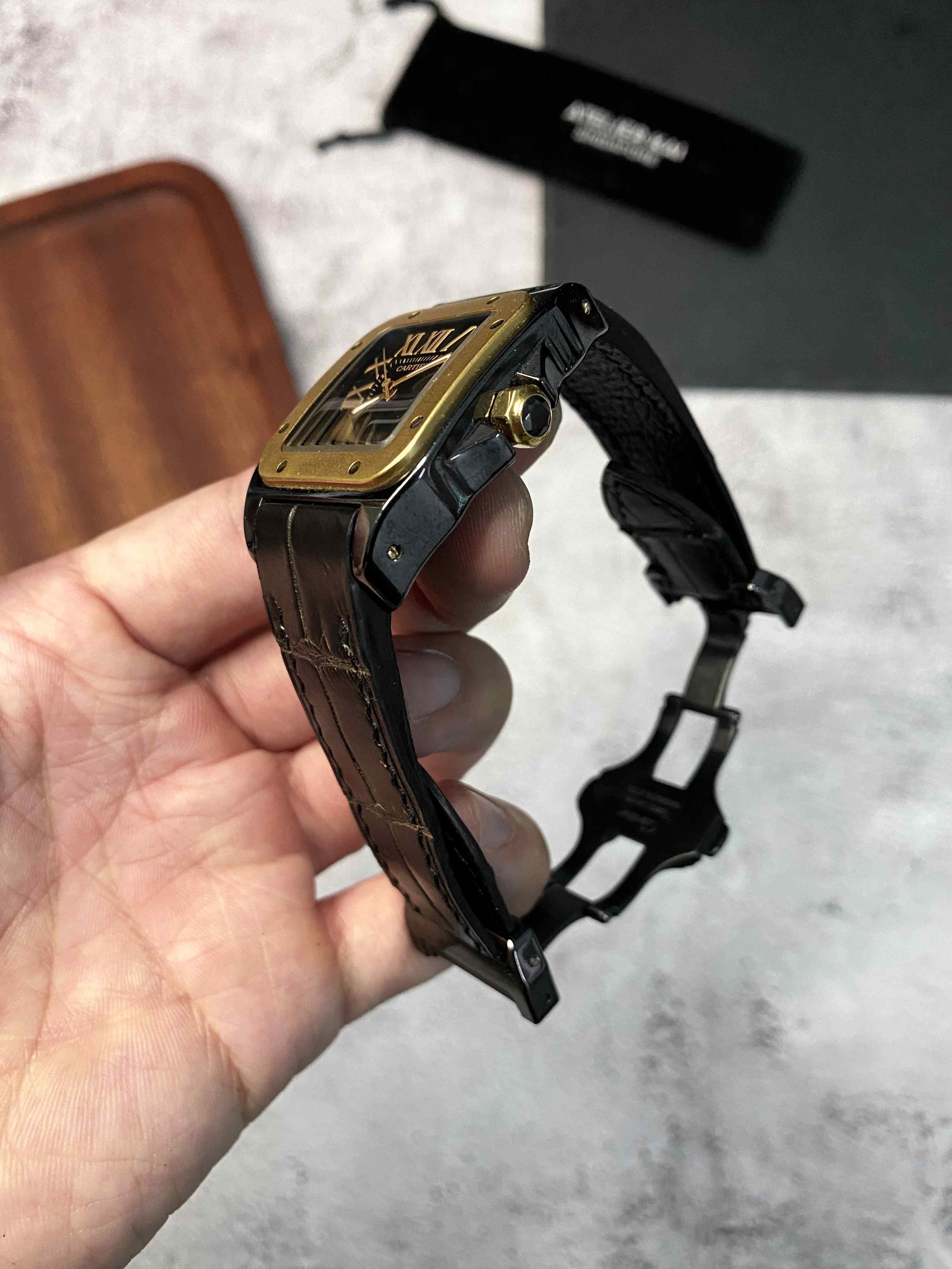 Custom Cartier Santos 100 Watch Straps – Atelier KAI