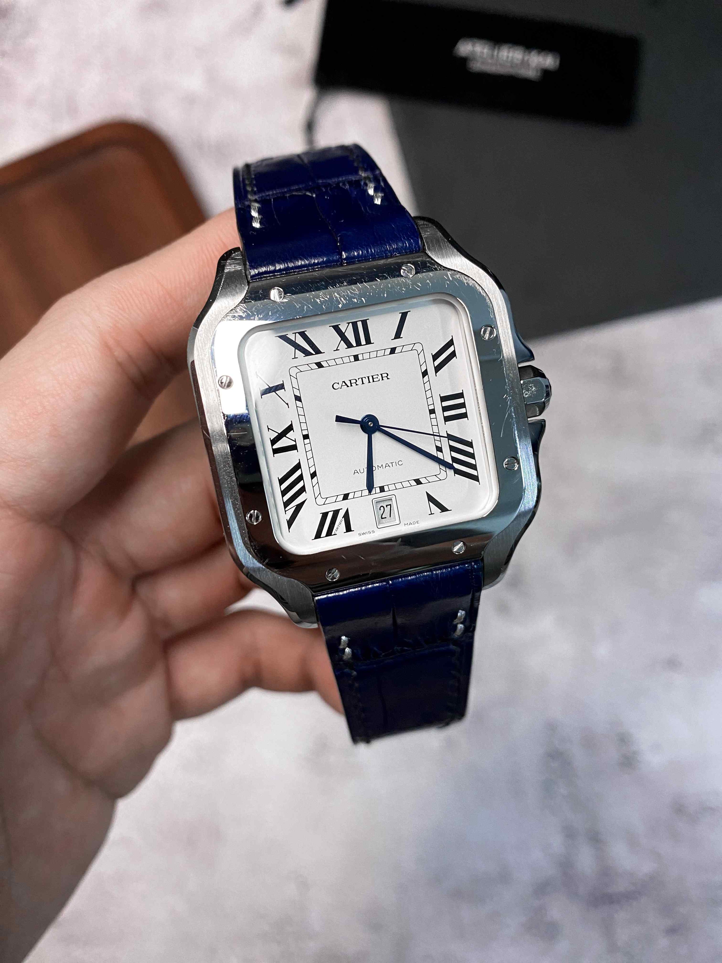 Custom Santos de Cartier Watch Straps – Atelier KAI