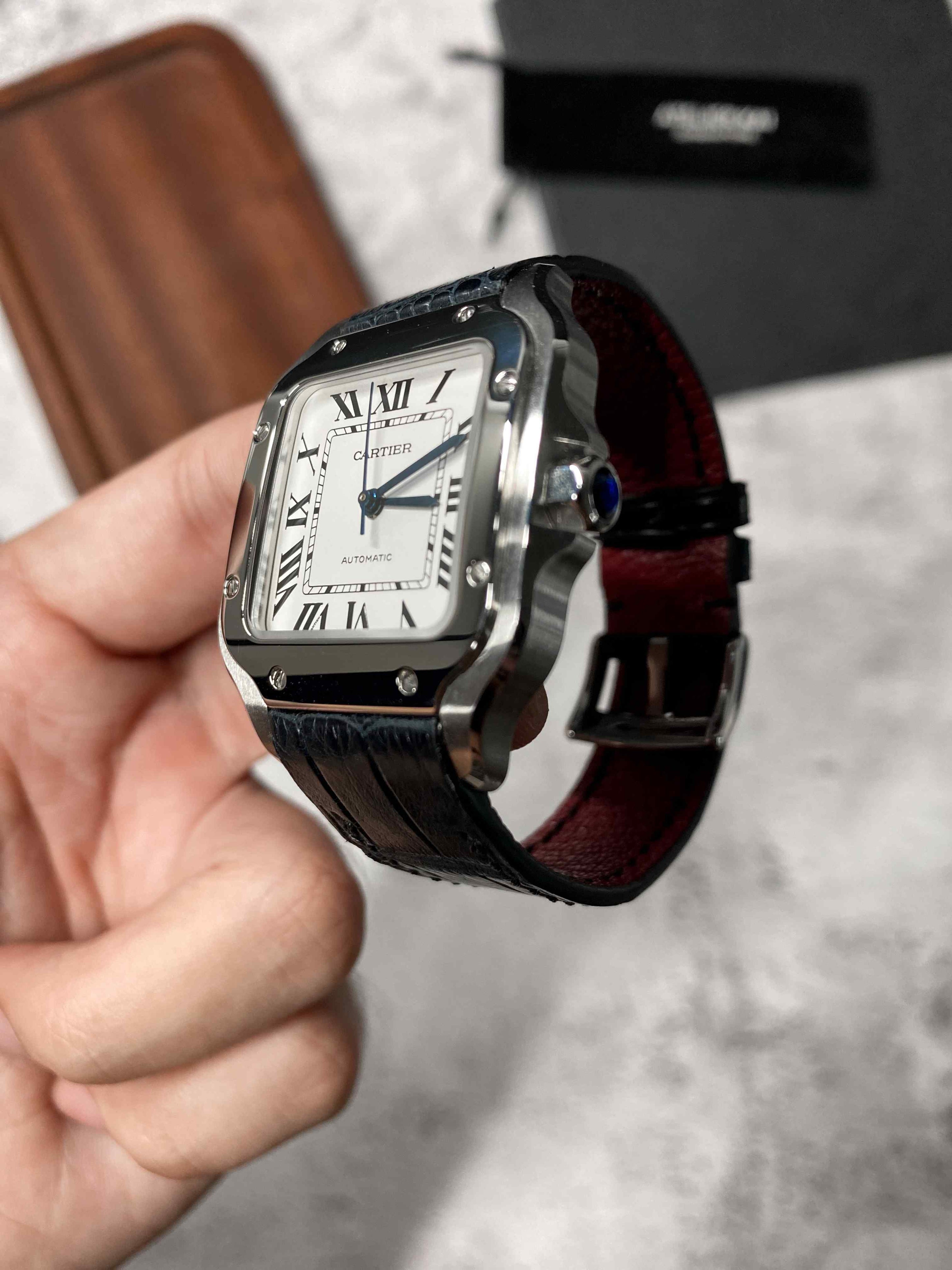 Custom Santos de Cartier Watch Straps – Atelier KAI