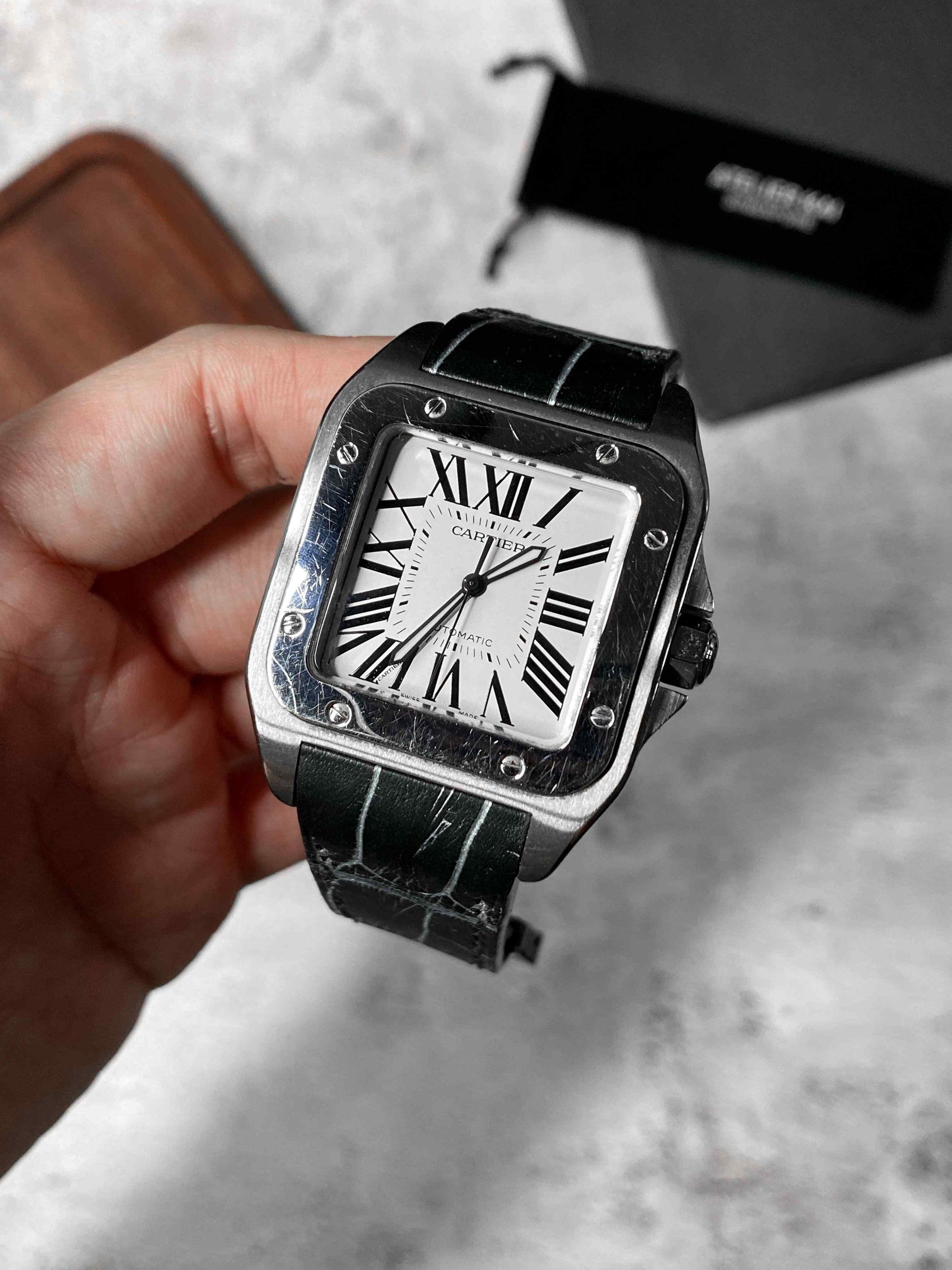 Custom Cartier Santos 100 Watch Straps – Atelier KAI