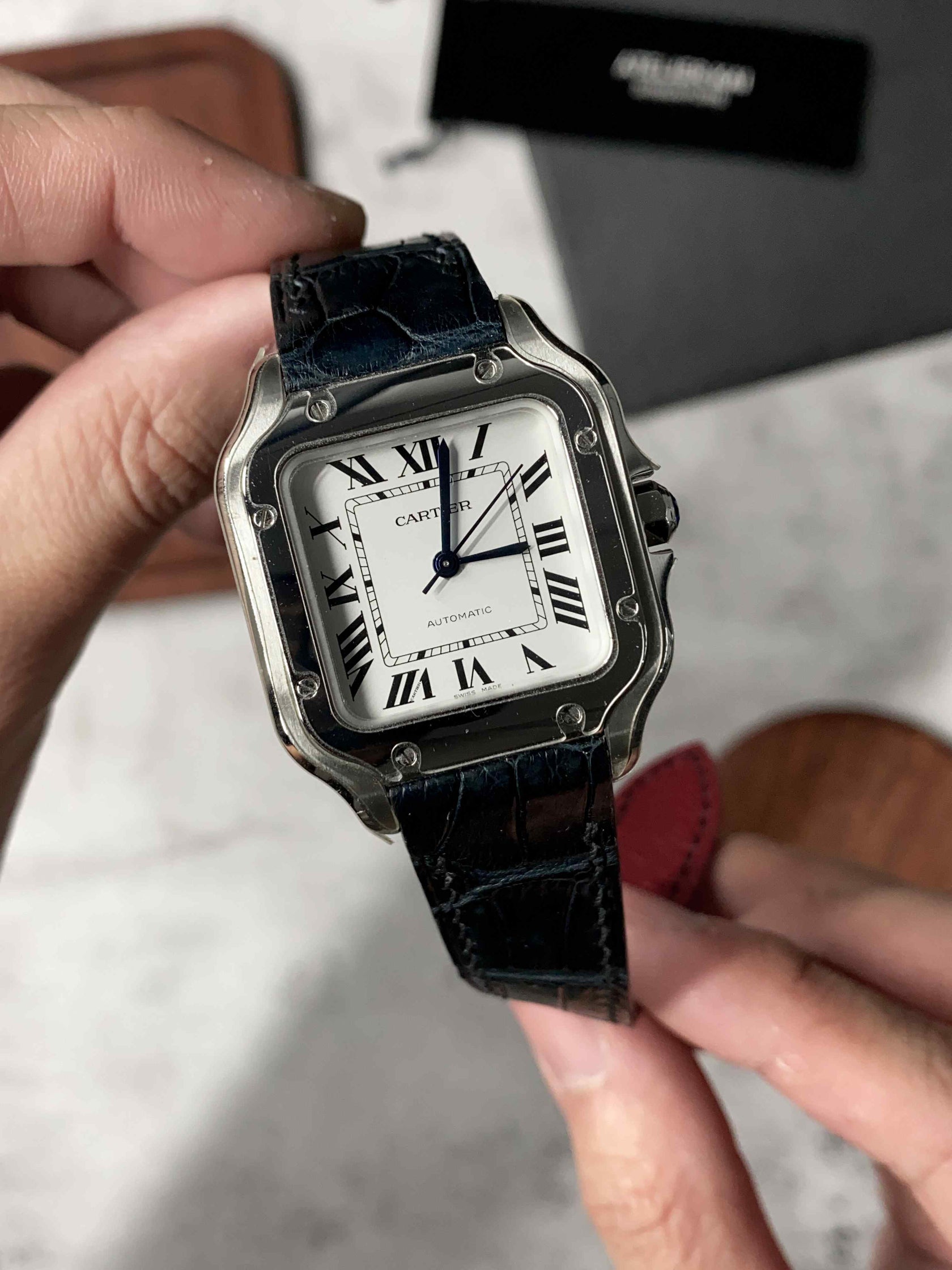 Custom Santos de Cartier Watch Straps – Atelier KAI