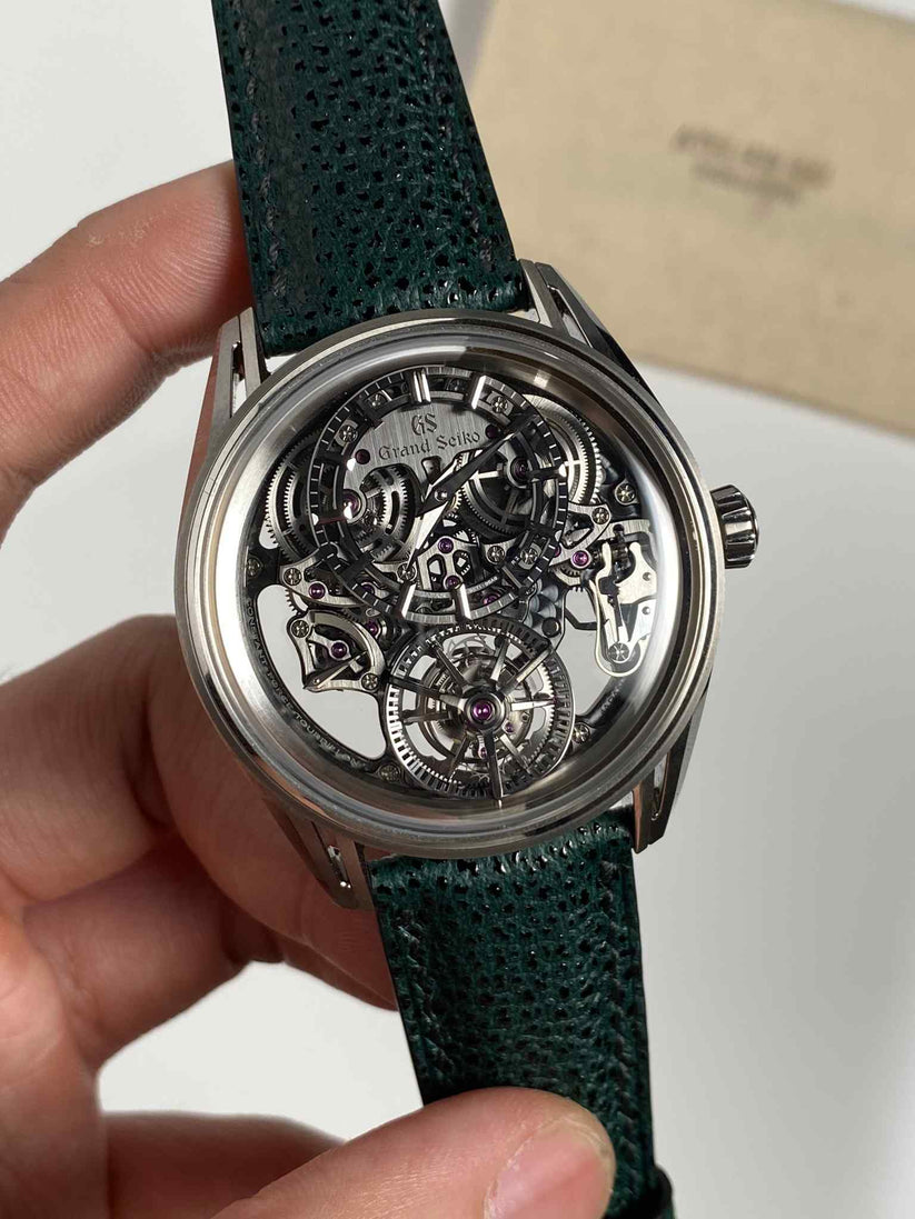 Custom Black Diamond Leather Watch Straps – Atelier KAI