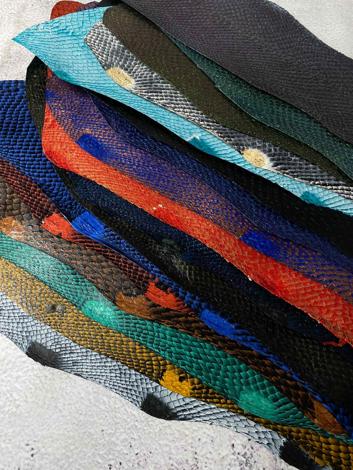 Custom Salmon Fish Leather Watch Straps – Atelier KAI